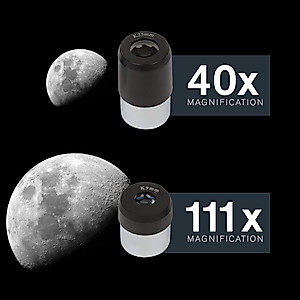 Celestron - 114LCM Computerized Newtonian Telescope - Telescopes for Beginners - 2 Eyepieces - Full-Height Tripod - Motorized Altazimuth Mount - Large 114mm Newtonian Reflector
