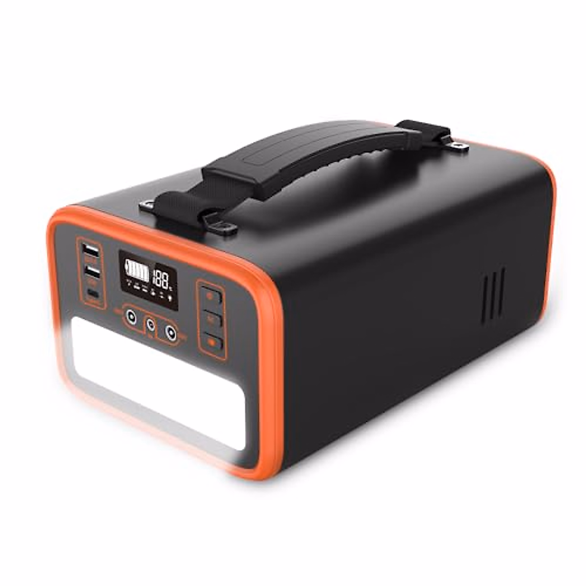 (US Shipping) NECESPOW Portable Power Station,322Wh/100800mAh Lifepo4 Battery Backup Supply Solar Generator,320W(Peak 600W) Pure Sine Wave, PD60W Output for Camping CPAP Outdoor RV Emergency