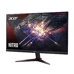 Acer Nitro VG240Y Sbiip 23.8” Full HD (1920 x 1080) IPS Gaming Monitor | AMD FreeSync Technology | 165Hz Refresh Rate | Up to 0.5ms | 99% sRGB | 1 x Display Port 1.2 & 2 x HDMI 2.0,Black