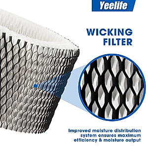 6 Pack HWF62 Humidifier Filter Compatible with Sunbeam Humidifier Filter SCM1100 & Holmes Replacement Filter, Sunbeam Filter A, SCM1701, SCM1702, SCM1762, SCM2409