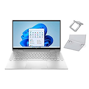 HP Envy X360 2 in 1 15.6 FHD IPS Touch Screen Laptop 11th Generation Intel Core i7 1195G7 Silver 15-15.99 inches