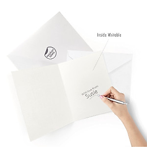 easykart labels Funny Naughty Birthday Cards For Wife Girlfriend |Valentine's Day Witty Birthday Cards For Her, Size 7.25x 5.5 Inch with Envelope