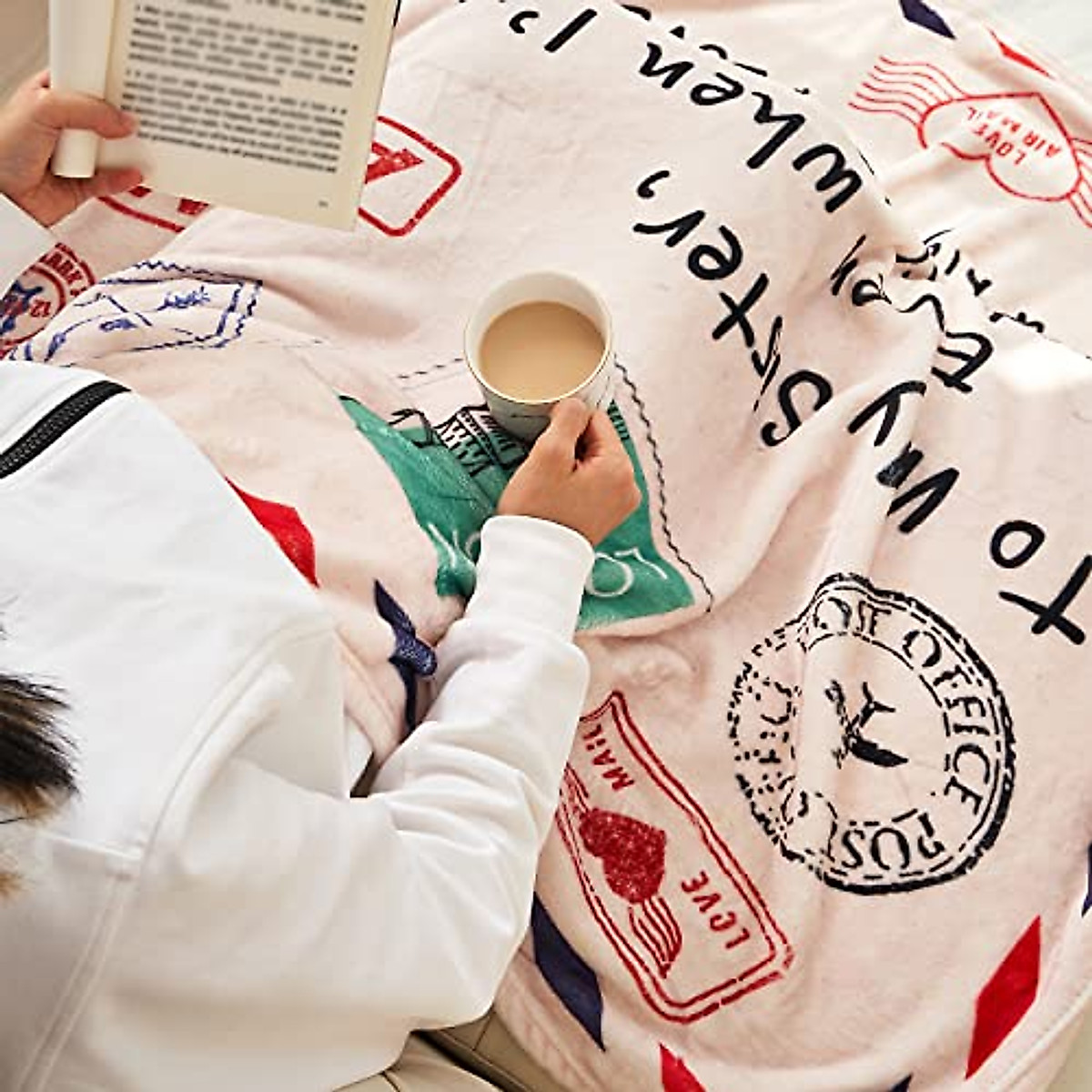 GRDYEAAR Sister Blanket Sister Gifts from Sister & Brother Birthday for Sister Christmas Thanksgiving Valentines Day Blanket Gifts for Soul Sister Big Sister Little Sister