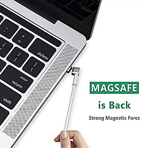 Elecjet Magnetic USB C to C Charging Cable for MacBook Pro Air, iPad Pro, 87W PD Fast Charger for Samsung Galaxy S23 S22 S21 S20 Ultra, Google Pixel 7 6 Pro, Moto G, Dell XPS, Type C Devices, 6.6ft