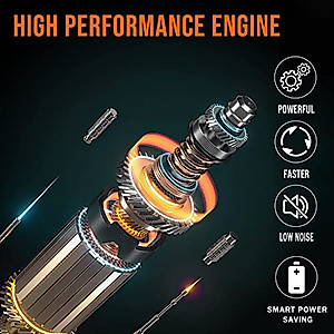 Electric Pepper and Salt Grinder Set, Adjustable Coarseness, Battery Powered with LED Light and Storage Base, One Hand Automatic Operation, Stainless Steel, 2 Pack