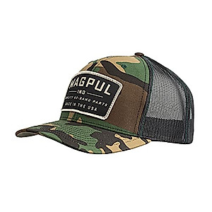 Magpul mens Magpul Snap Back Baseball Cap, One Size Fits Most Go Bang Trucker Hat Woodland Camo, Woodland Camo, One Size US