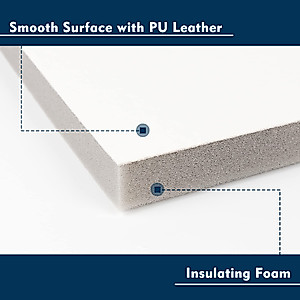 Pearwow AC Insulation Side Foam Panels for Window AC Unit,Indoor Air Conditioner Cover,Air Conditioner Side Panels Kit with Window AC Insulation Top Panel for Winter and Summer