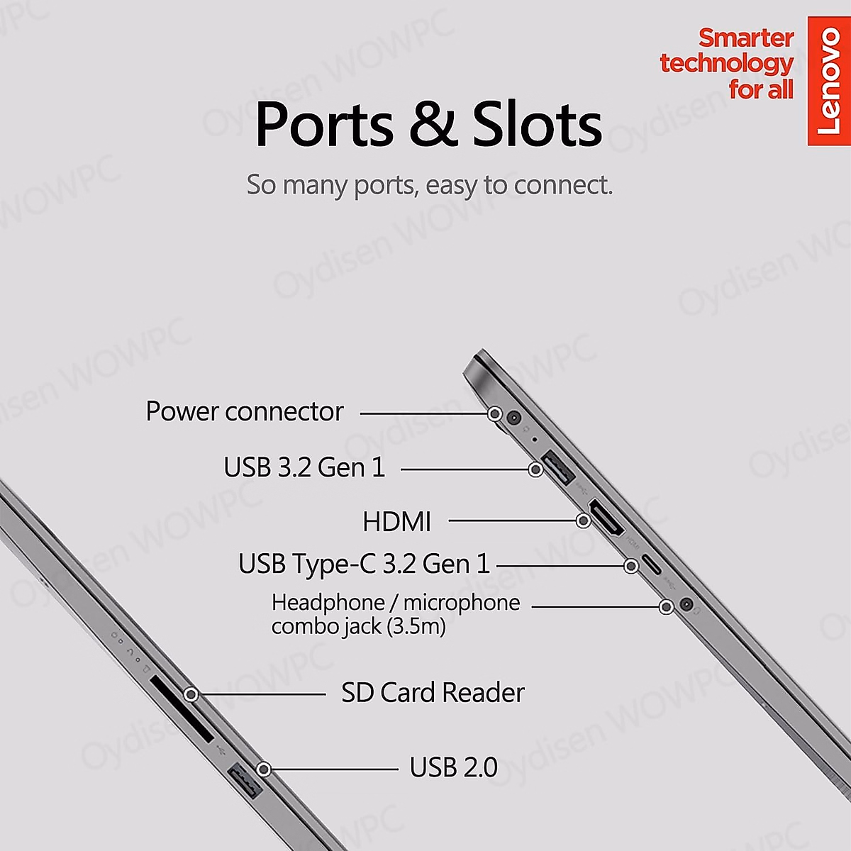 lenovo IdeaPad 3 15.6"" FHD Touchscreen Laptop, Intel Core i5-1135G7 Processor, 36GB RAM, 2TB SSD, Wi-Fi 6 & Bluetooth 5,Webcam Long Battery Life, Windows 11, Grey