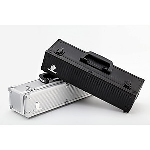 Black Metal Storage Case for TCG, Deck Box, MTG, Magic, FaB, Yugioh, Trading Cards, toploader, EDH, Commander, PTCG, TCG