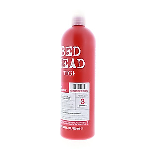 Tigi Bed Head Urban Antidotes Resurrection Shampoo Damage Level 3 25.36 Oz (Pack Of 2)