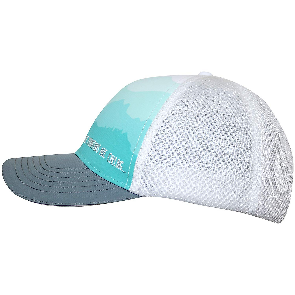 Headsweats Women's Standard Trucker Hat, Misty Spring, One Size
