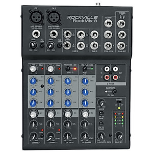 Rockville 2-Person Podcast Podcasting Recording Bundle w/Mics/Mixer/Headphones