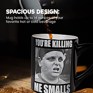 Silver Buffalo Sandlot You're Killing Me Smalls Ceramic Coffee Mug, 14 Ounces