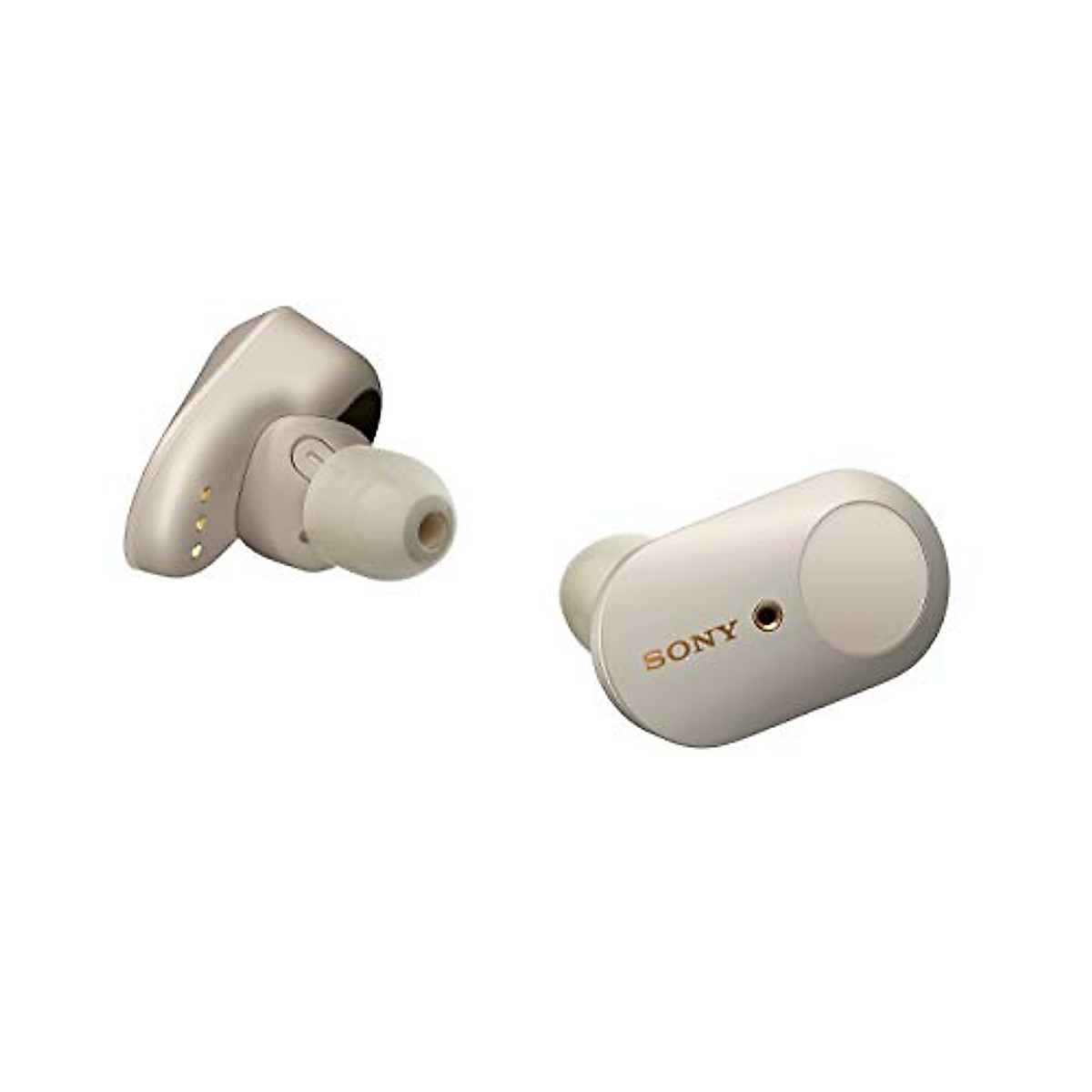 Sony WF-1000XM3 Industry Leading Noise Canceling Truly Wireless Earbuds (Silver) (Renewed)