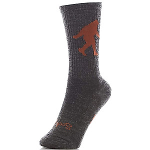 SockGuy Sasquatch 6In Wool Sock One Color, S/M