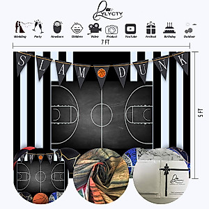Basketball Bakcdrop for Theme Party Spulies Banners Sports Photography Background