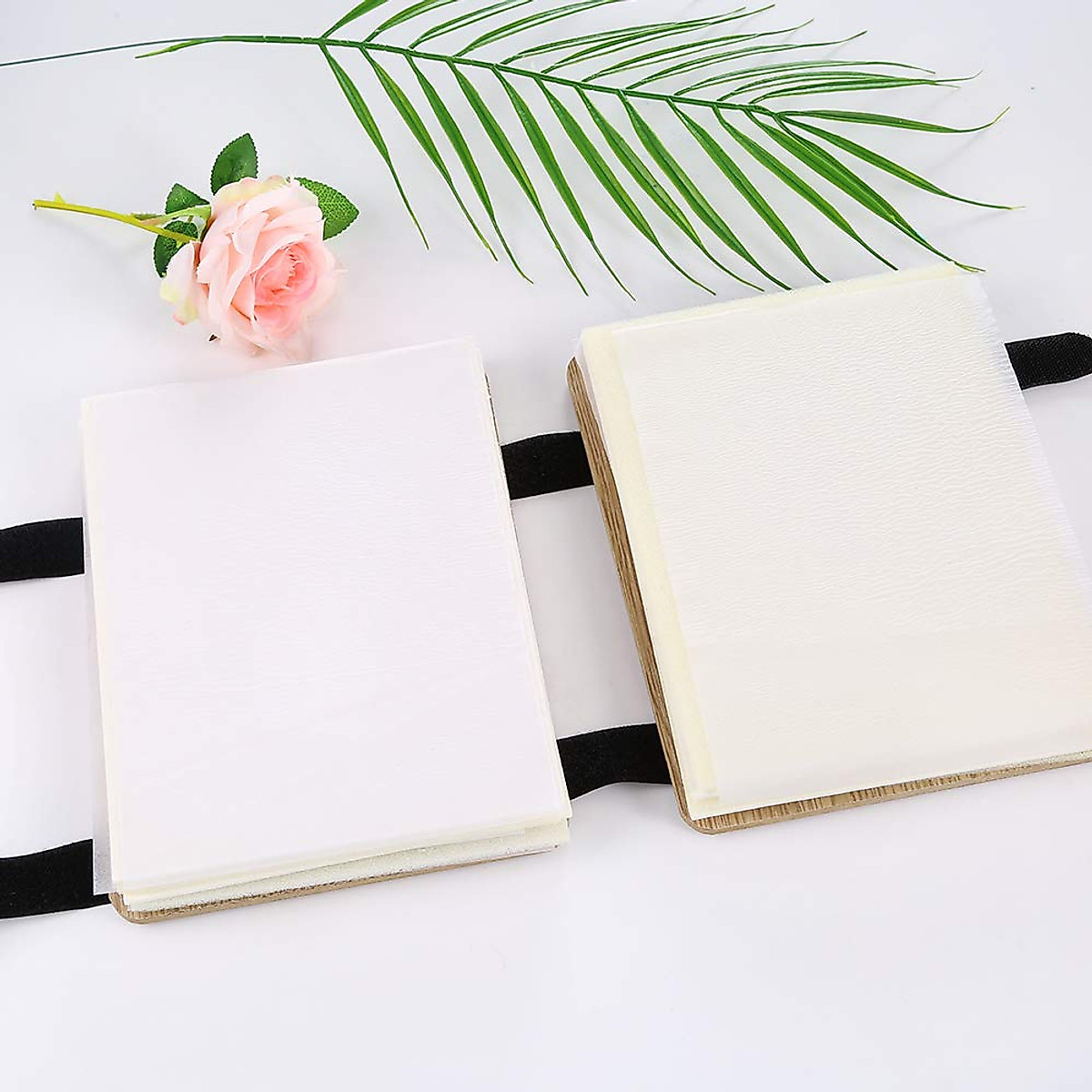 Auihiay Flower Press Kit, 5 Layers 6 x 8 inch Leaf Press Set for DIY Dried Pressed Flowers Leaves DIY Resin Jewelry Pendant Crafts (Brown)