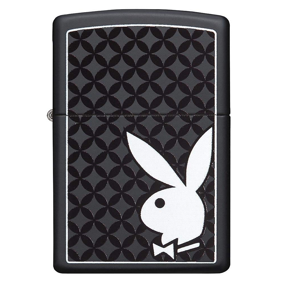 Zippo Playboy black & White Rabbit Pocket Lighter, One Size