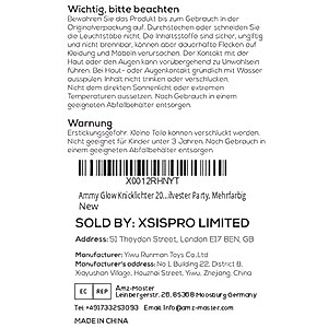 Glow Sticks Bulk -205-Pcs- Glow in The Dark Eye Glasses Kit/Party Supplies tri Bracelets- Necklaces & More-12 Hours Glow Party Pack for Kids- Party Favors for kids 8-12