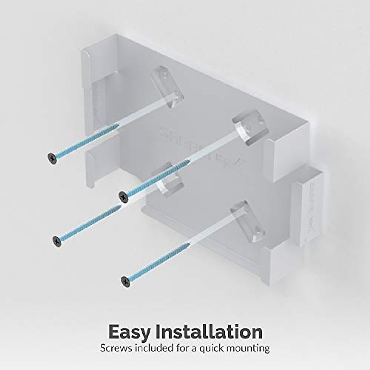 SABRENT Mac Mini VESA Mount/Wall Mount/Under Desk Mount (BK-MACM)