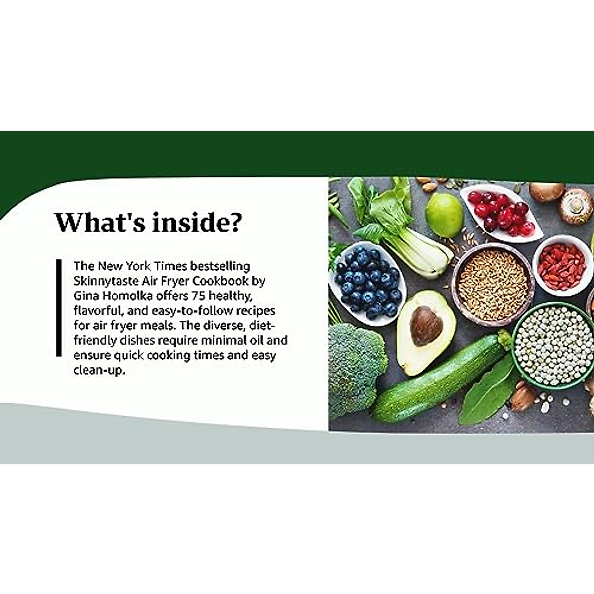 The Skinnytaste Air Fryer Cookbook: The 75 Best Healthy Recipes for Your Air Fryer