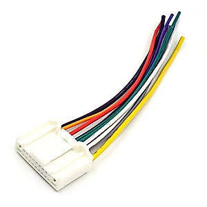 Car Radio Stereo Wiring Harness 20-pin Factory Radio Compatible Compatible with Nissan/Subaru/Infiniti