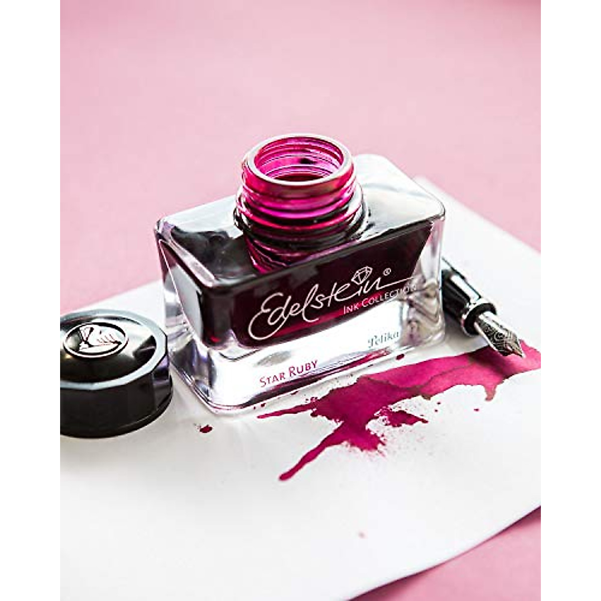 Pelikan Edelstein Bottled Ink for Fountain Pens, Star Ruby, 50ml, 1 Each (300780)