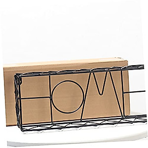 ORFOFE Jewelry Organizer Stand Shelves for Storage Wall Mounted Wall Mounted Hooks Wall Mounted Jewelry Organizer Kitchen Rack Metal Wire Basket Shelves Storage Rack Hook up Shelf Ledge