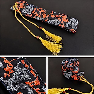 Multicolor Fishing Pole Bags, Fishing Rods Telescopic Pole Bag, High Elastic Fishing Rod Bag, Rod Cover Fishing Rods Accessories(Black red)