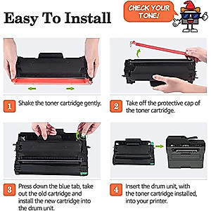 TONERNEEDS Laser Toner Cartridges — Compatible with Brother TN450 — for Brother Printers HL2270DW, HL2280DW, HL2230, HL2240, MFC7360N, MFC7860DW, DCP7065DN and IntelliFax 2840 (Black, 2-Pack)