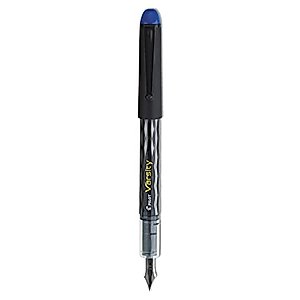 Pilot 90011 Varsity Fountain Pen, Medium, Blue Ink, Sold as 1 Each