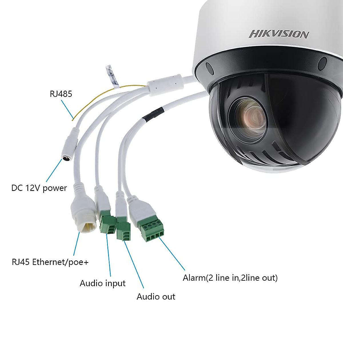 4MP PTZ 25X 50M IR HIPOE/12VDC