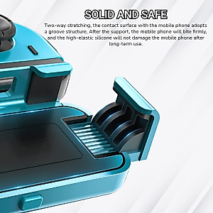 arVin Switch Joycon Controller Holder for iPhone iOS 16.0+System, N-Switch Joy Con Grip Clamp Mobile Phone Gamepad Bracket Clip for iPhone 14/14 Plus/14 Pro/14 Pro Max/13/12/11/X -Not for Android