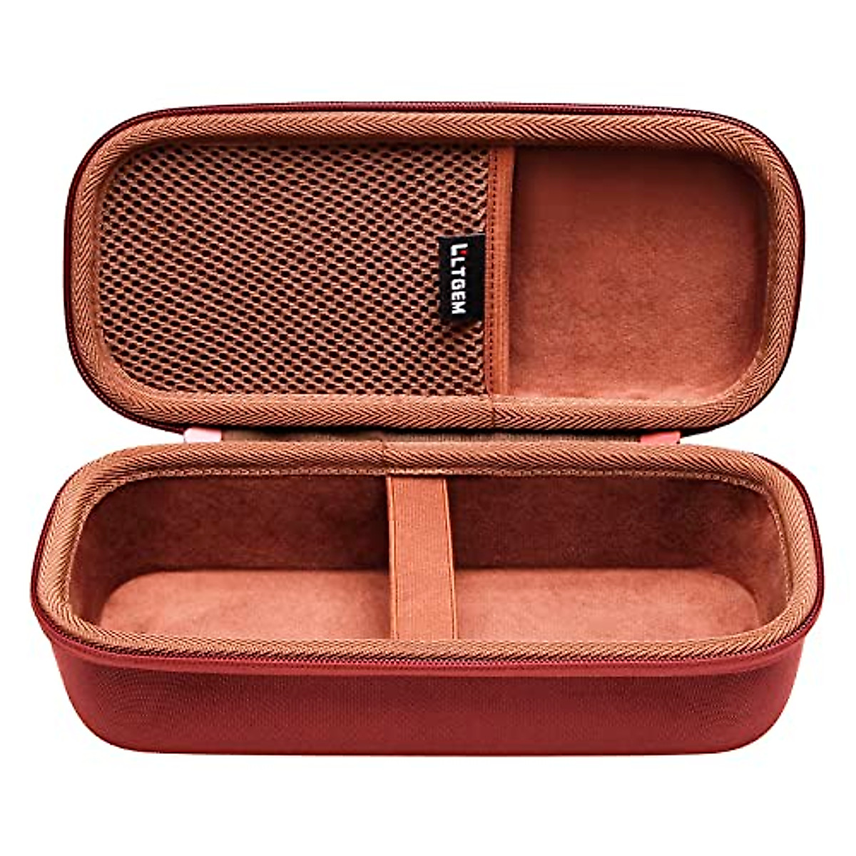 LTGEM Case for Bose Soundlink Flex Bluetooth Portable Speaker,Hard Storage Travel Protective Carrying Bag,Red