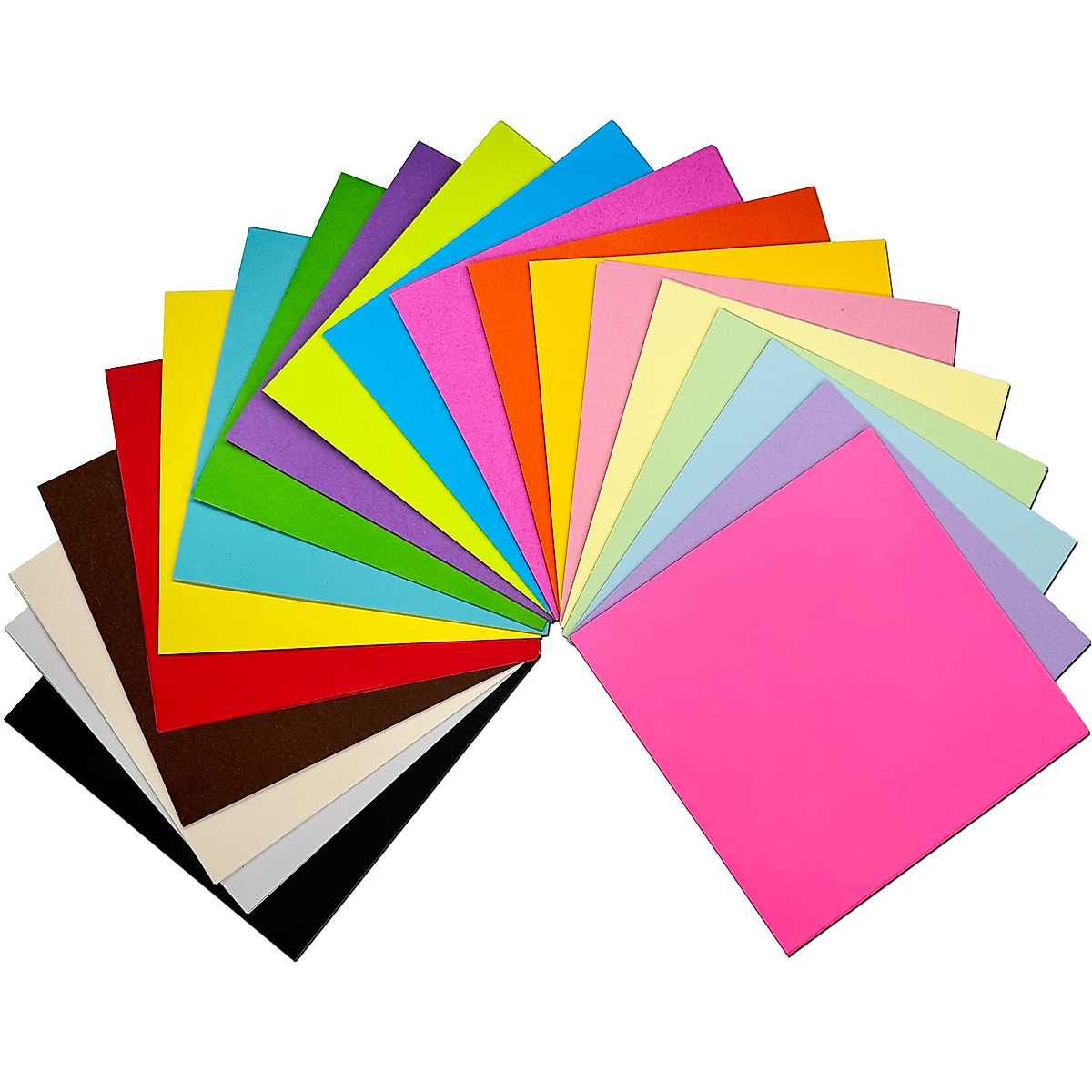 Origami Paper, Double Sided Color, 20 Colors, 200 Sheets -15✖15cm