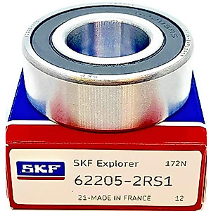 SKF Bearing 62205 2RS1 Size 25x52x18 100% Genuine