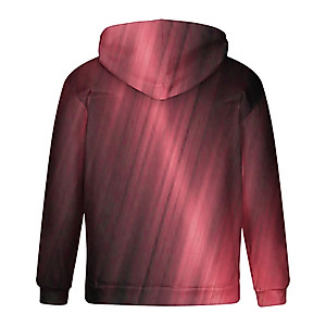 Muscularfit sweatshirt for men Crewneck Sweatshirts Graphic Fall Fashion 3D Linen Print Casual Pullover Workout Long Sleeve Sports Hooded Shirts mens hoodies with zipper Pink 2X