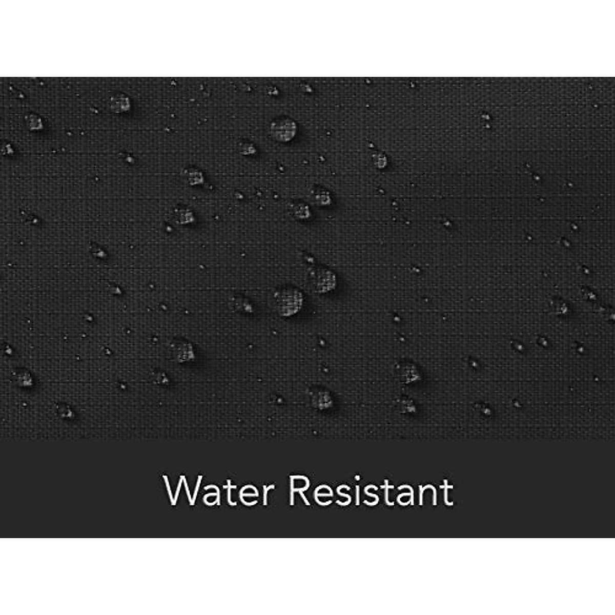 Covermates Chiminea Cover - Heavy-Duty Polyester, Weather Resistant, Drawcord Hem, Grill and Heating-Ripstop Black