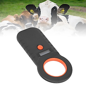 Pet Microchip Reader, 134.2Khz 125Khz Portable Pet Chip Scanner, Rechargeable Animal ID Tag Scanner for ISO 11784 11785 FDX B RFID EMID