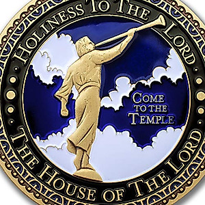 Armor Coin LDS Manti Temple Medallion