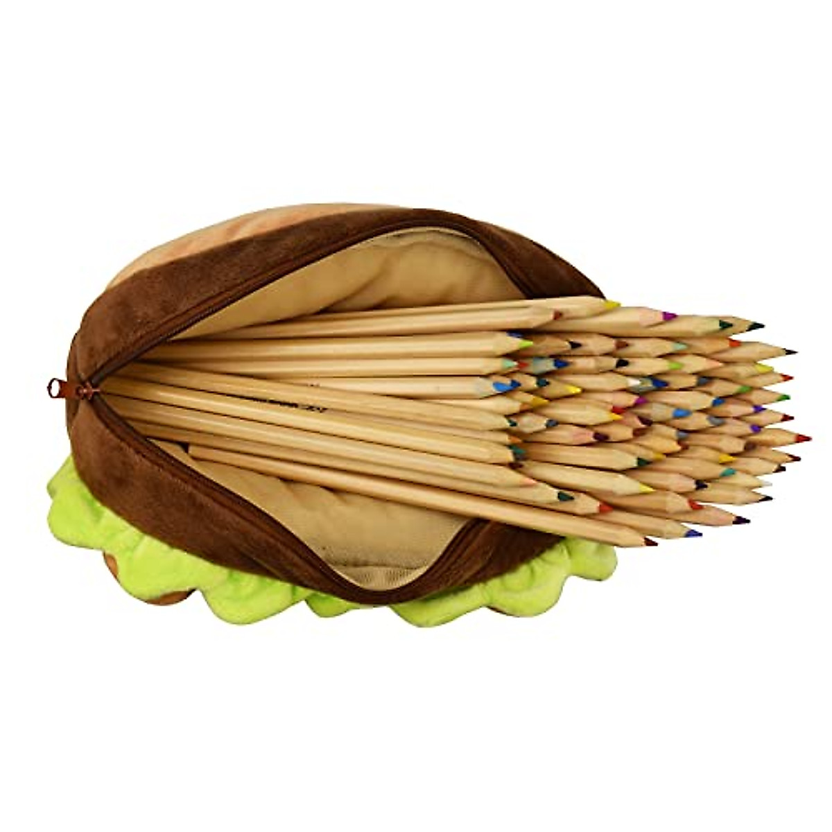 eyintlofc Plush Animal Stationery Cartoon Cute Pencil Case for Teen Girls and Cosmetic Bag 1 Pack Brown Bear