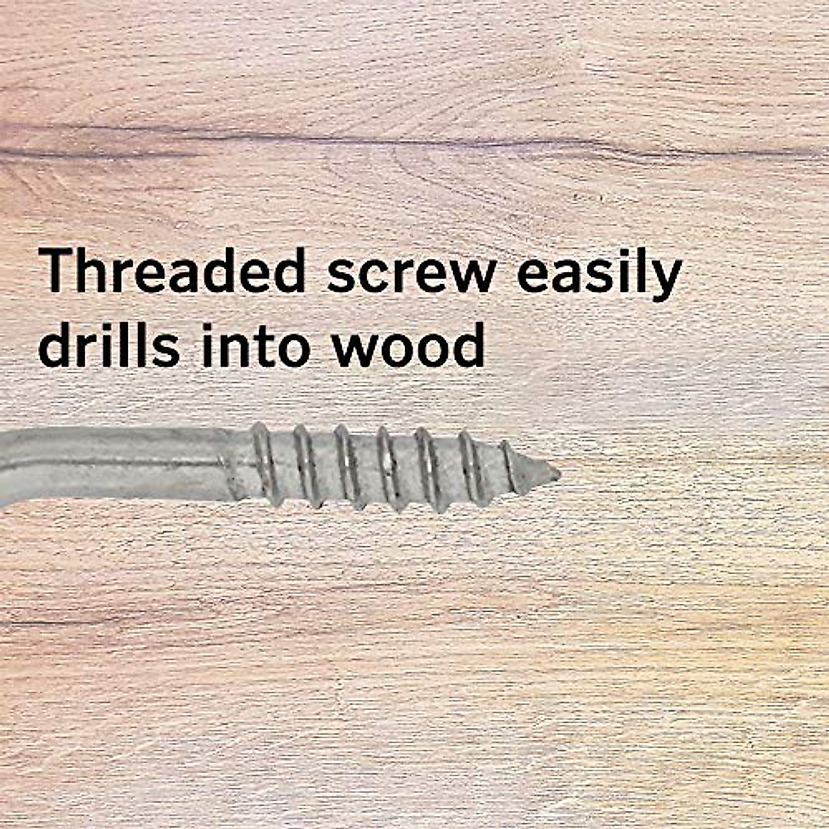 National Hardware N260-152 Q Hangers Ceiling Hanging String Lights More Sturdy Than Cup Hooks, Stainless Steel