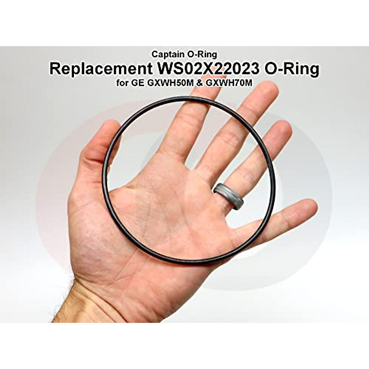 Captain O-Ring - Replacement WS02X22023 O-Rings for GE GXWH50M, GXWH70M00 Water Filter Housing (3 Pack)
