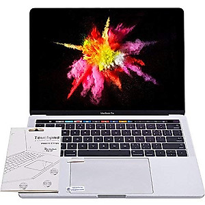 Se7enline Compatible with MacBook Pro Touch Pad Protector Track Pad Cover Unti-Scratch Unti-Water for Mac Pro 13" with/Without Touch bar 2016-2023 A1706/A1708/A1989/A2159 (2 Pack), Clear