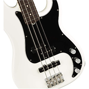 Fender American Performer Precision Bass, Arctic White, Pau Ferro Fingerboard