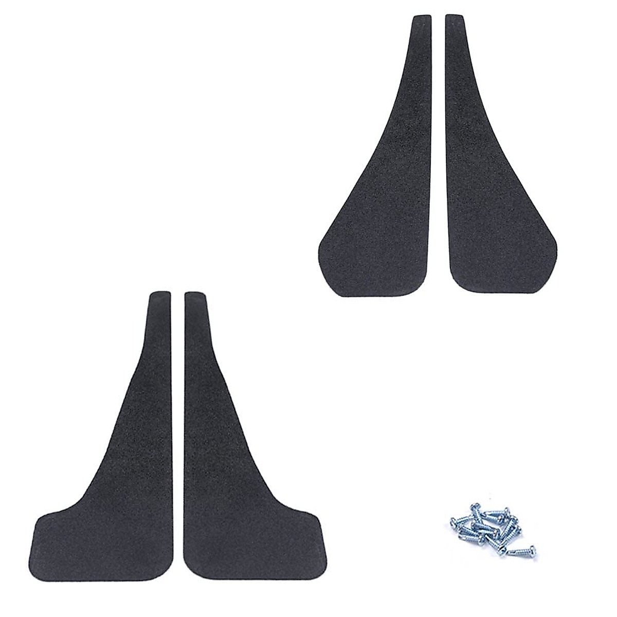 Vicrez Mud Flaps Front and Rear vz103029 for Toyota Supra 2020-2025 | Textured Black