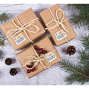 Calyders 500 PCS Cute Small Business Thank You Stickers, Repeat Customers are My Favorite Business Stickers, Packaging Stickers, Mail Envelopes Shipping Stickers for Online Retailers Small Business