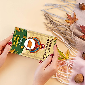 Turkey Scratch Off Games, Thanksgiving Scratch Off Game Cards For Baby Shower, Bridal Shower, Fall Festival Raffle Lottery Tickets Cards, Set Of 50 Cards (B03)