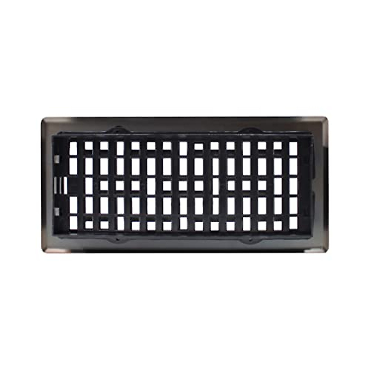 Decor Grates AJH410-RB Oriental Floor Register, 4x10 Inches, Rubbed Bronze Finish