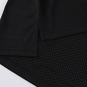 OTHERCRAZY Youth Basketball Jersey #23 Space Movie Jersey for Kids Shirts (Black, Large)